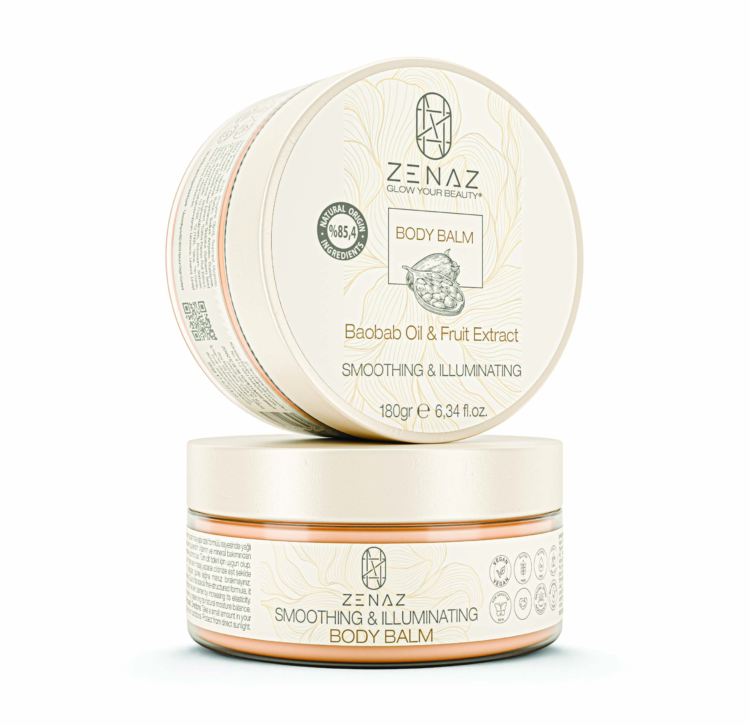 Body Balm Smoothing & ILLuminating - Pastel Cosmetics Lebanon