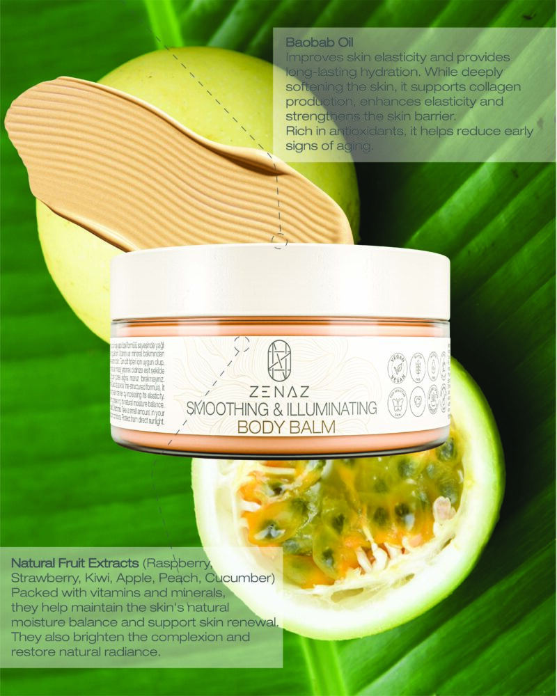 Body Balm Smoothing & ILLuminating - Pastel Cosmetics Lebanon